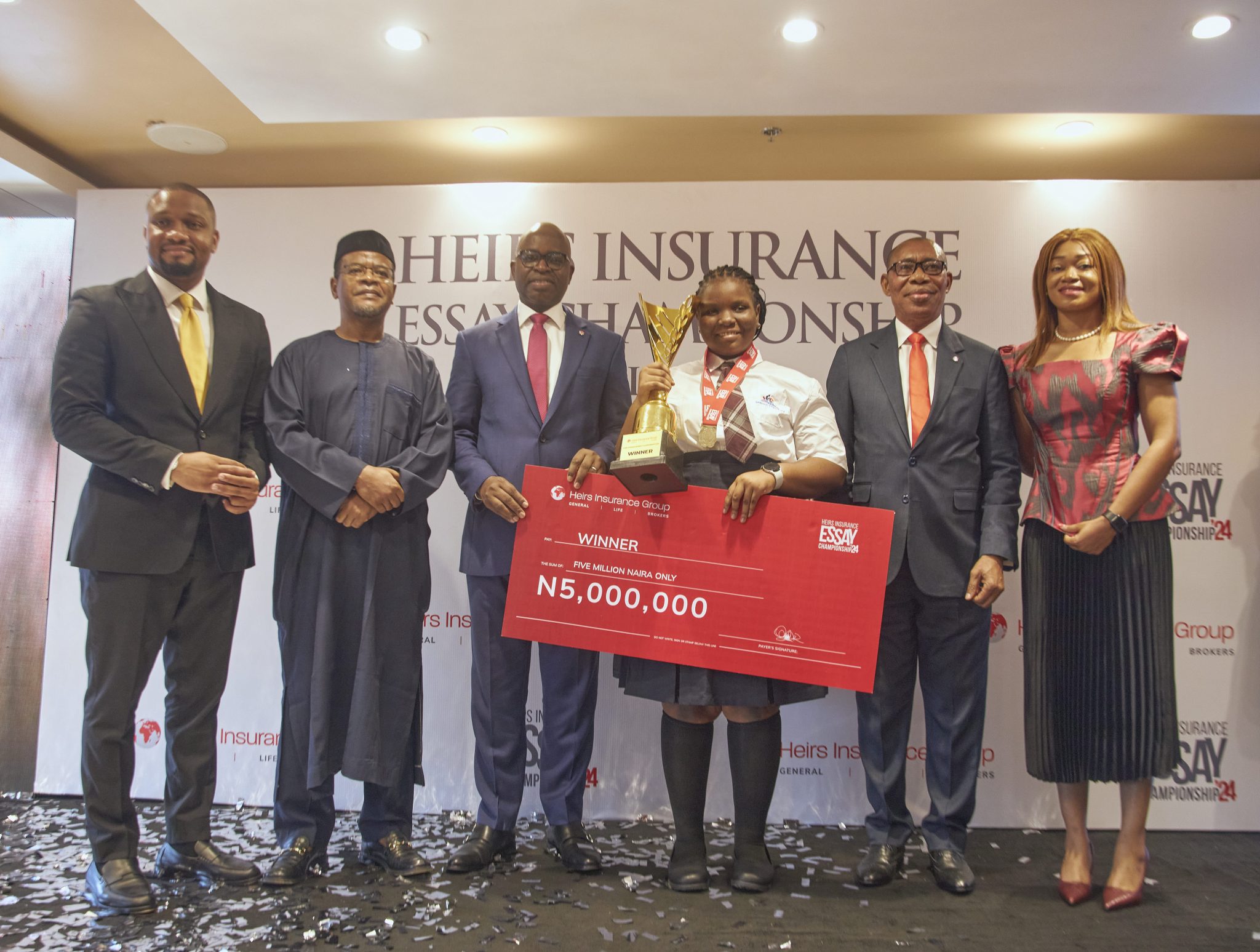 Heirs Insurance Group Announces Winners of N8 Million Essay ...